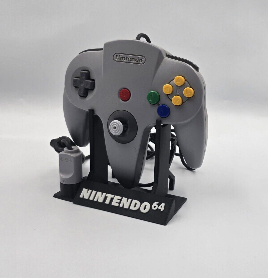 Nintendo 64 N64 Controller Display Stand Lerpo3d - 3d Printed - Etsy
