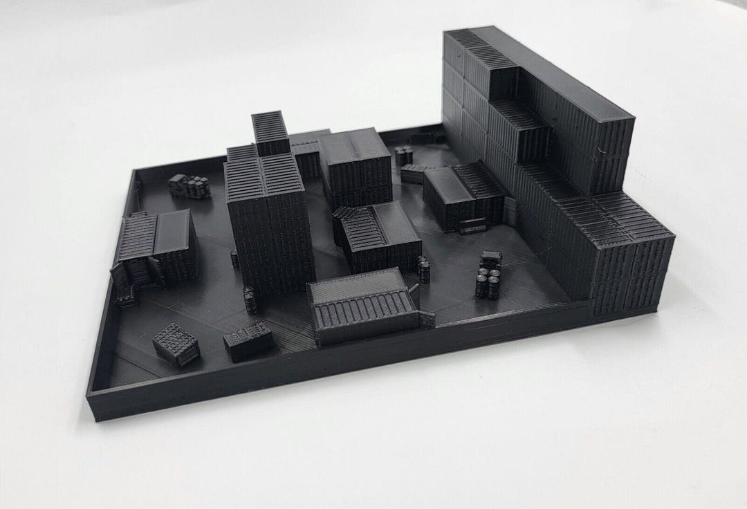 Call of Duty Shipment 3d Printed Map Model - Etsy UK