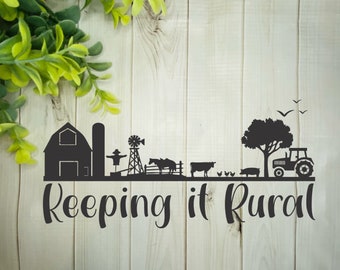 Farm Name or Logo Decal - Etsy
