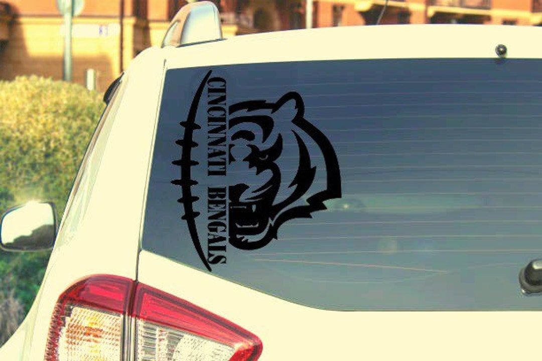 Cincinnati Bengals Vinyl Decal | Cincy | Bengals | Decals for Windows ...
