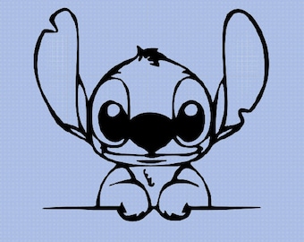 Stitch and Angel Car Window Decal - Etsy