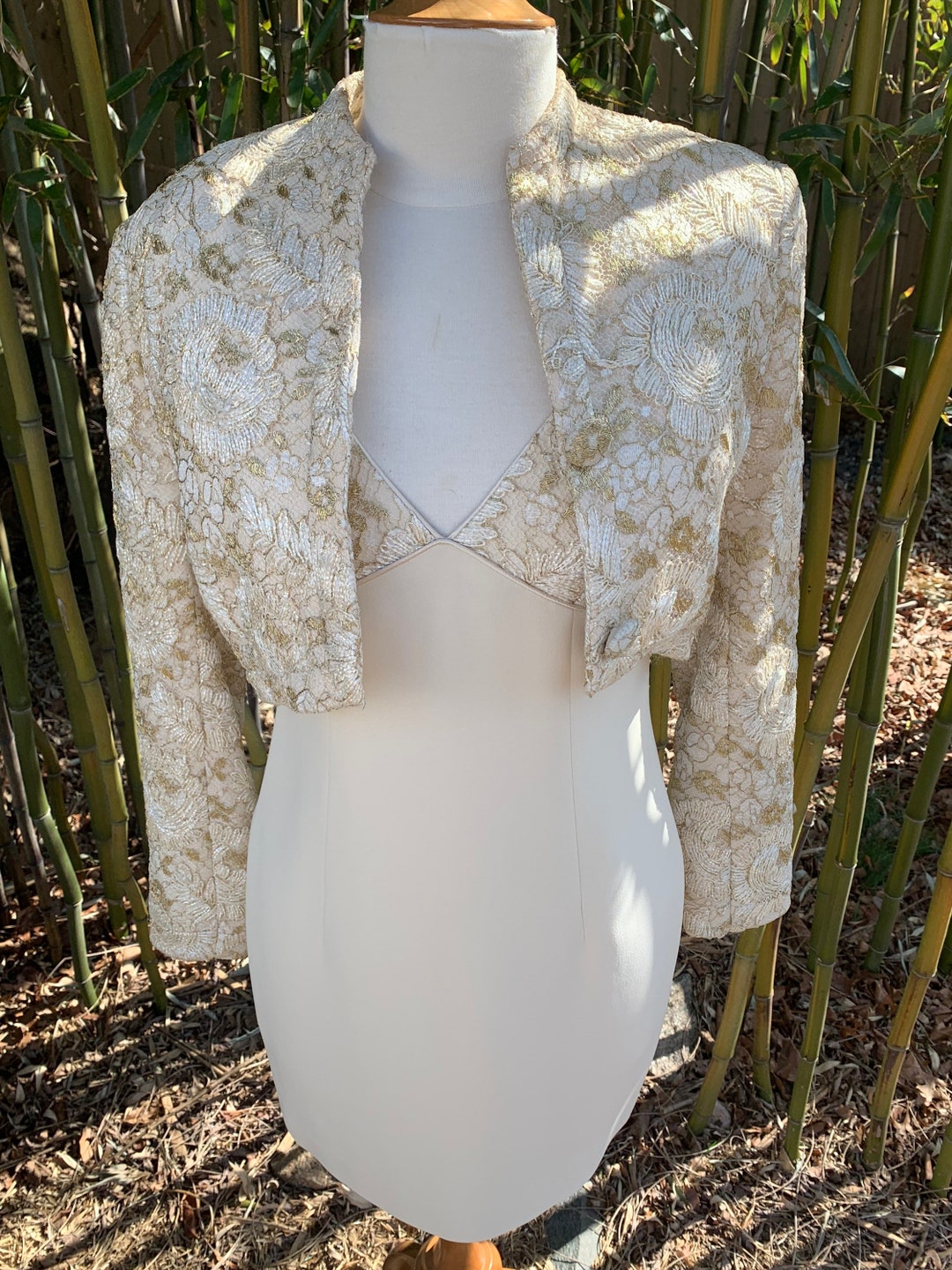 Eric Gaskins Vintage Dress With Jacket - Etsy