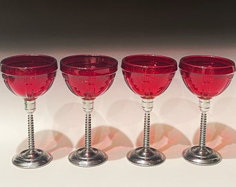 Red Farber Brothers Glass - Etsy