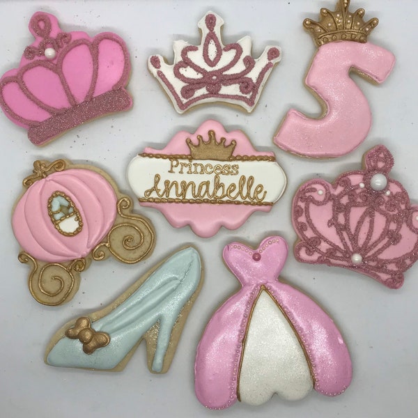 Princess Cookies - Etsy
