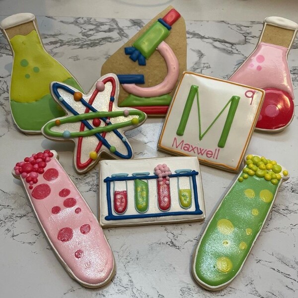 Science Cookies - Etsy