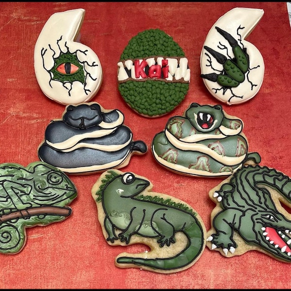 Snake Cookies - Etsy