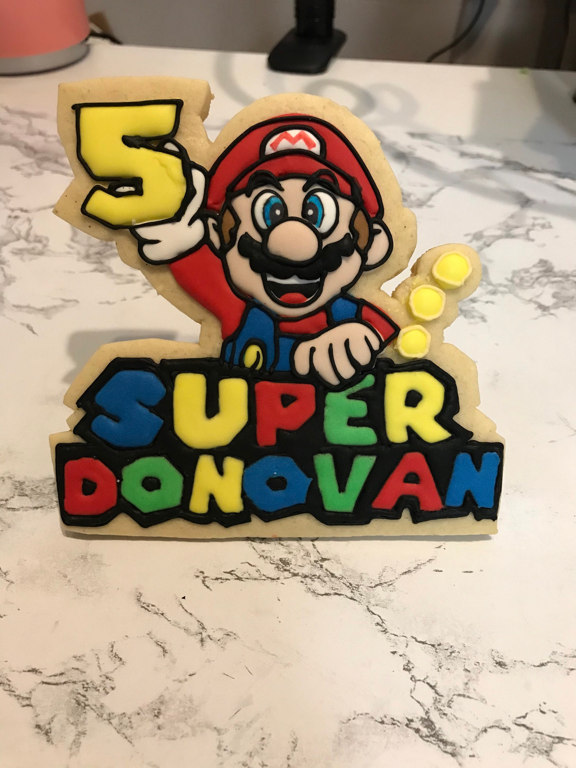 Custom Personalized Super Plumber Brothers Decorated Sugar | Etsy