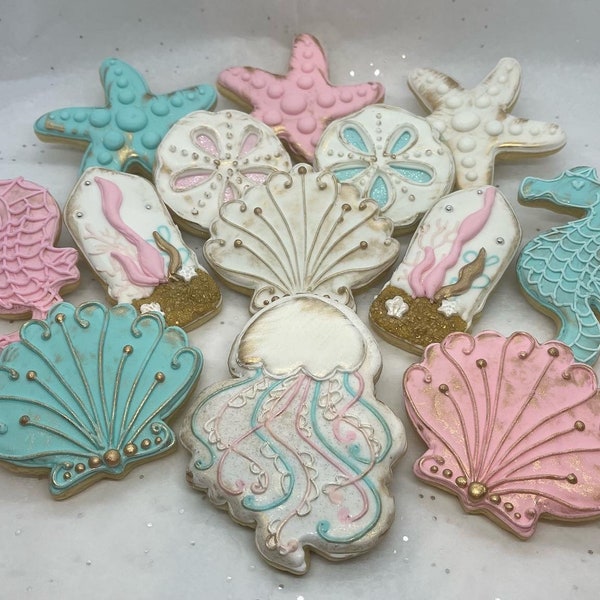 Under the Sea Cookie - Etsy