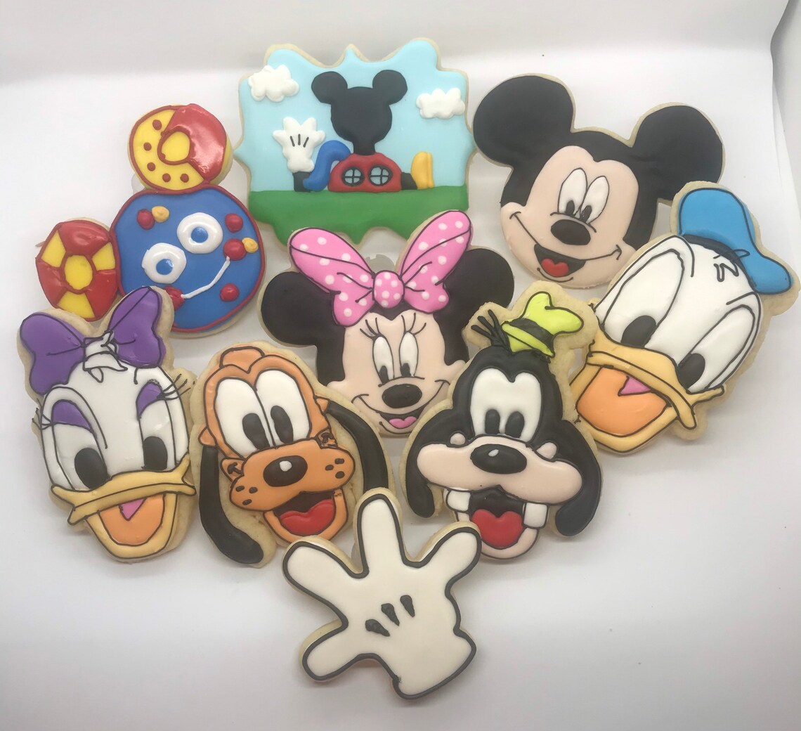 Custom Personalized Mickey Mouse Clubhouse Decorated Royal | Etsy