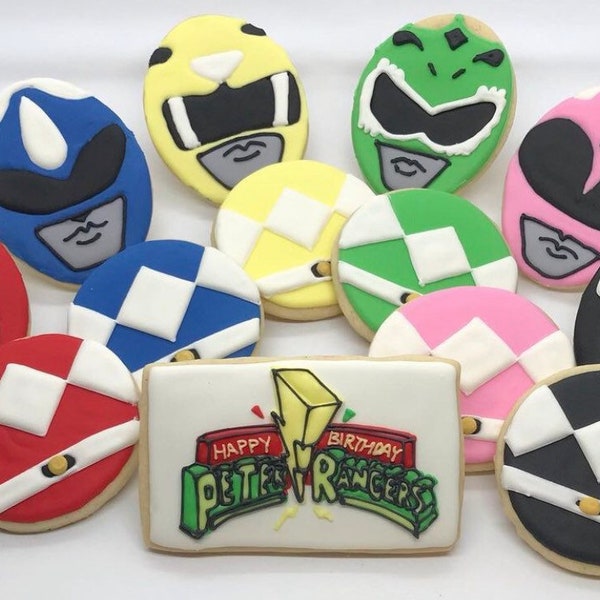 Power Rangers Cake - Etsy