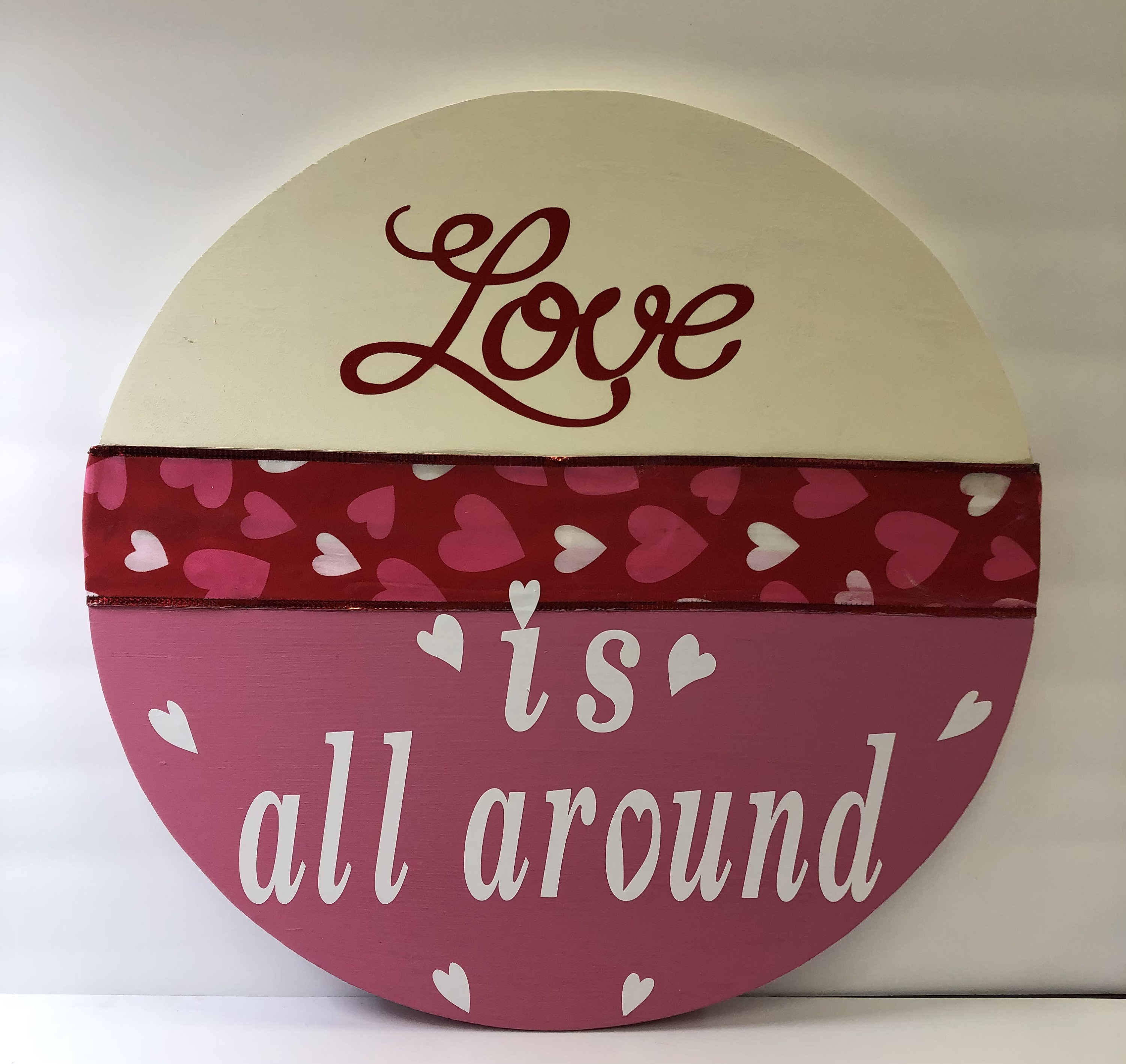 Love is All Around Sign - Etsy