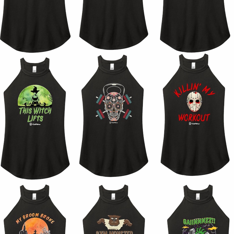 Halloween Exercise Clothing - Etsy