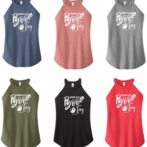 Working on My Boo Tay - High Neck Rocker Tank - Clubfitwear (wh89) - Etsy