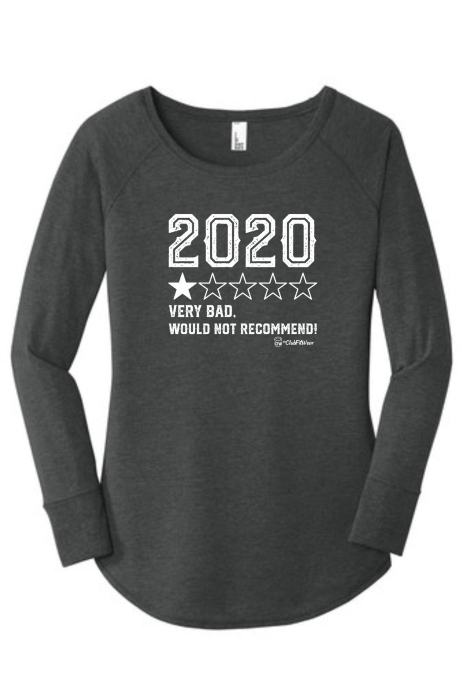 2020 1 Star Review Tunic Tee, 2020 1 Star Review Long Sleeve Tunic Tee ...