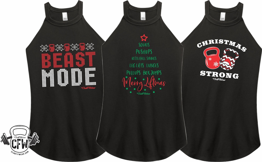 Merry Liftmas High Neck Rocker Tank Bundle - Clubfitwear (2c77, 2c30 ... Merry Liftmas High Neck Rocker Tank Bundle - Clubfitwear (2c77, 2c30 ...