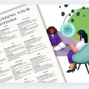 Understanding Your Emotions Are Telling You Therapy Reference Handout ...