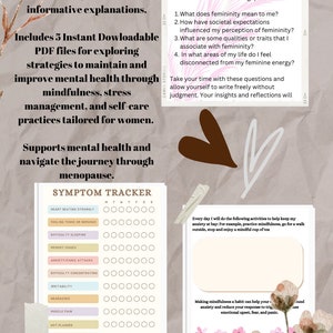 Menopause Toolbox Surviving the Changes of Life Menopause Worksheets ...