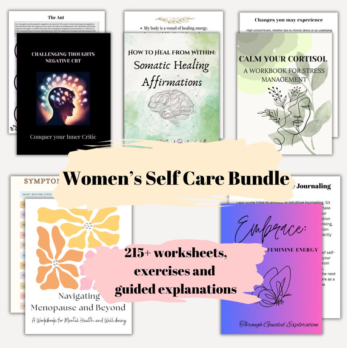 Menopause Toolbox Surviving the Changes of Life Menopause Worksheets ...