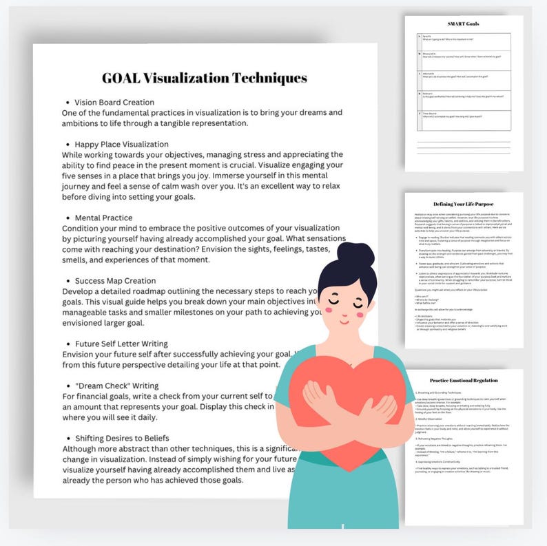 Self Discovery Workbook Transformative Journey Life Coaching Resource ...