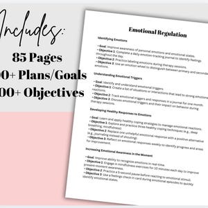 Goals for Therapy Goal Setting Therapy Plans Objectives for Treatment ...
