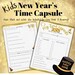 Kids New Year Time Capsule Worksheet: NYE Activity (PDF Download) - Etsy