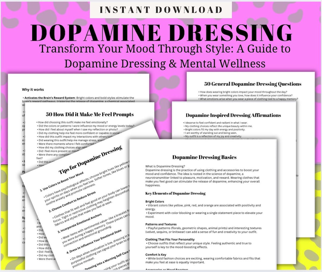 Dopamine Dressing to Feel Good Expressive Clothing Mood Boosting Style ...
