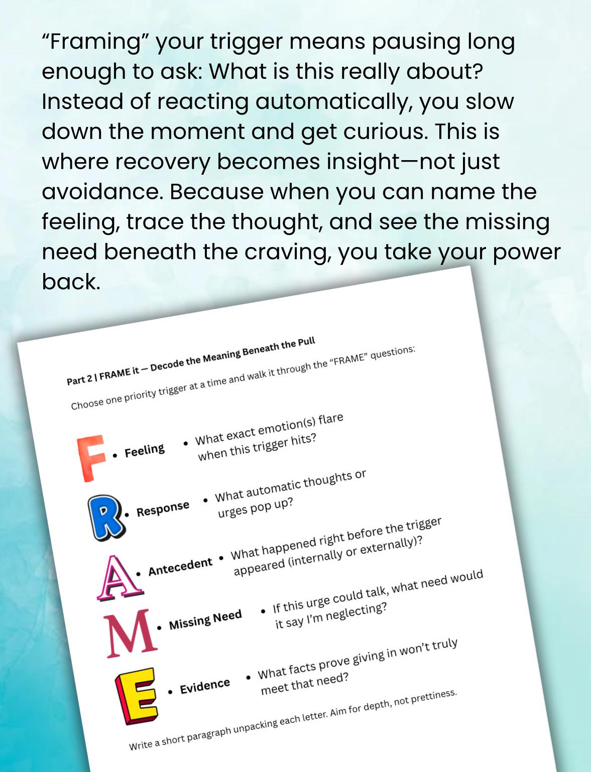 Addiction Recovery Workbook | Relapse Prevention Tools (PDF) - Etsy