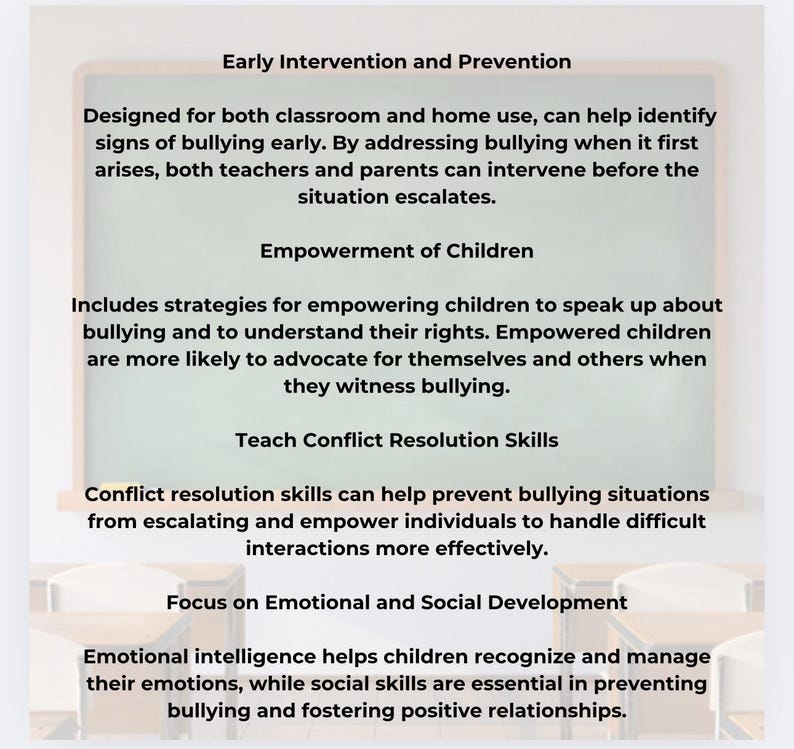 Anti-bullying Workbook for Kids: Coping Skills, Therapy Resource (PDF ...