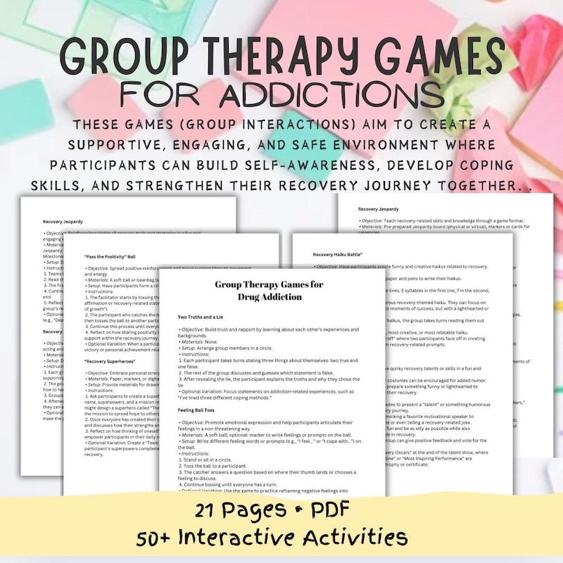 Substance Use Activities - Etsy