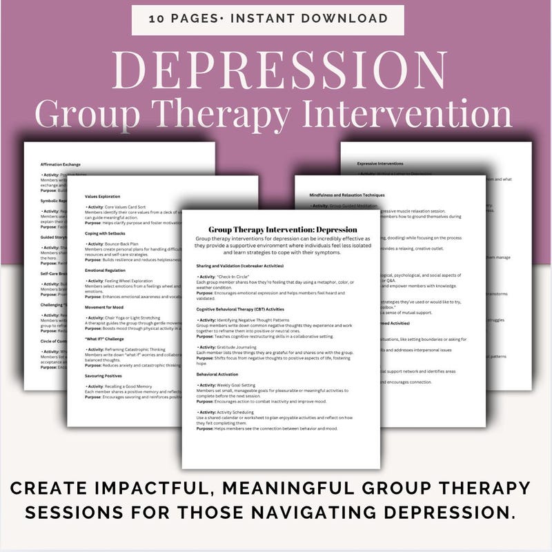 Group Counseling - Etsy