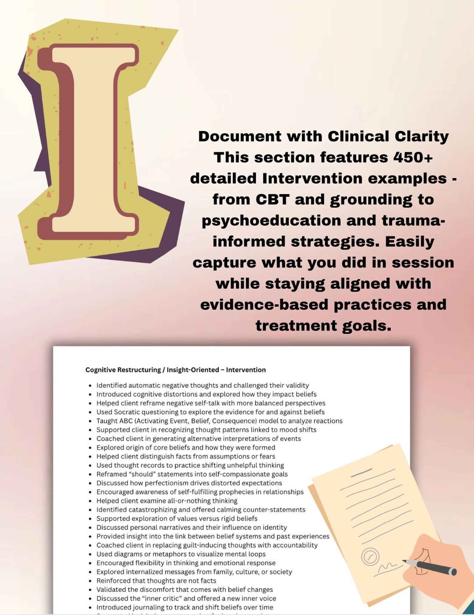 BIRP Progress Note Prompts: Mental Health Documentation for Therapists ...