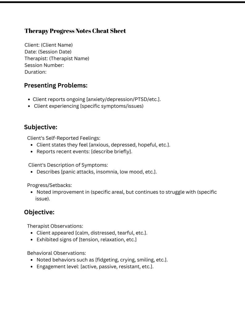 Therapy Cheat Sheets Bundle | Session Scripts, CBT Exercises (PDF) - Etsy