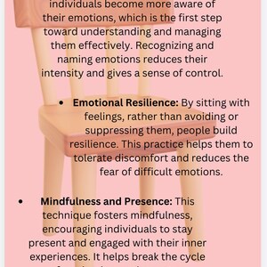 Sitting With Our Emotions Therapist Toolkit Emotional Self Awareness ...