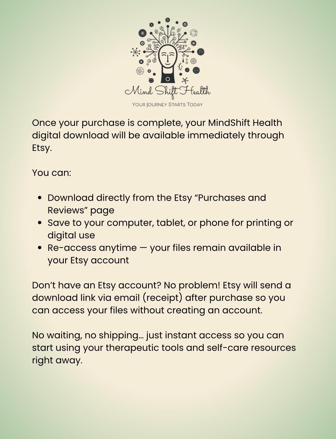 Mindfulness Scavenger Hunt Reflection Activity Positivity Therapy ...