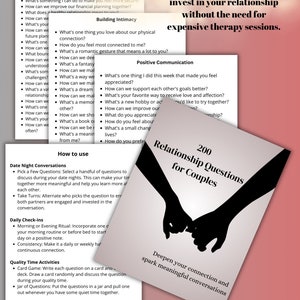 Positive Communication Questions Get to Know Your Partner Couples ...