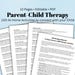 Parent-child Therapy Activities A Resource for Families Therapist Tool ...