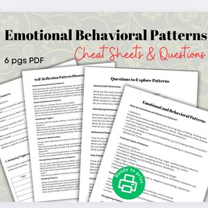 Identify Triggers and Behavior Patterns Causing Dysregulation Managing ...