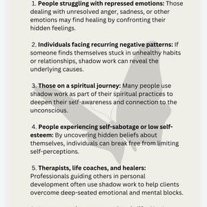 Shadow Work Journal & Workbook Guided Prompts Healing Exercises Daily ...