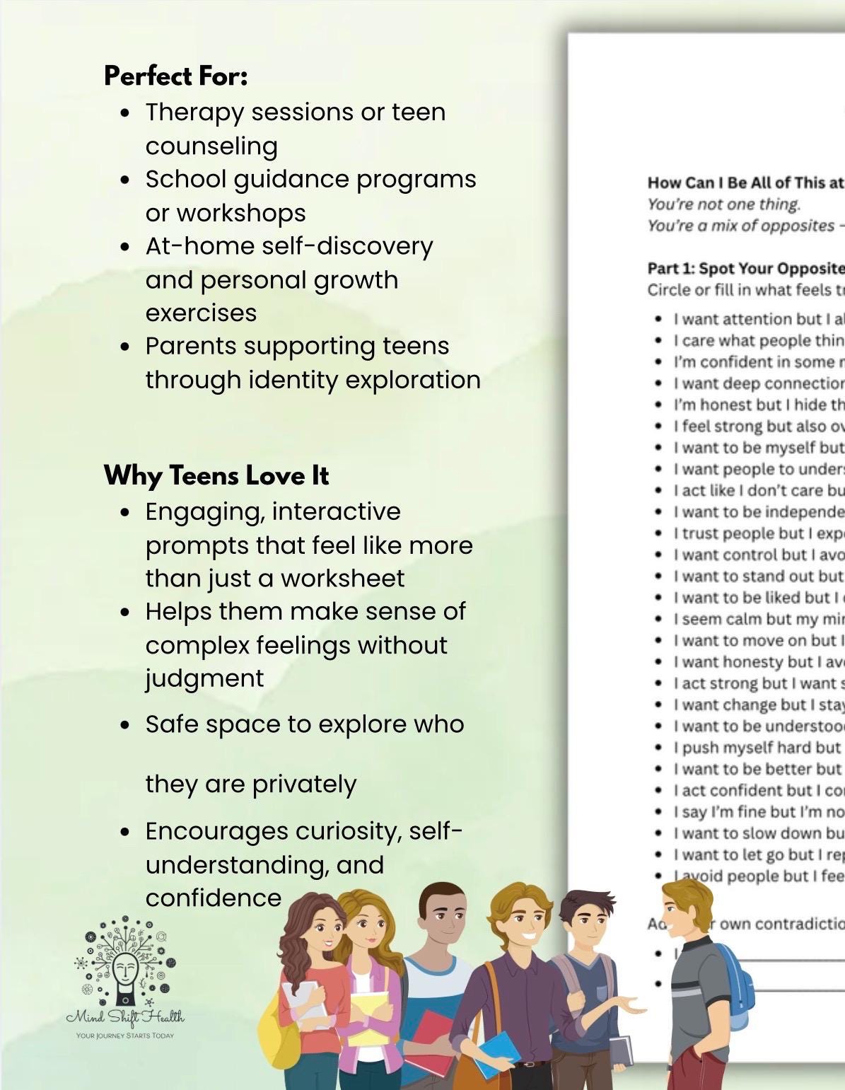 Teen Identity Exploration Inner Contradictions Self-discovery ...
