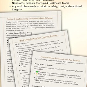 Workplace Trauma-informed Leadership Guide HR Manager Toolkit ...