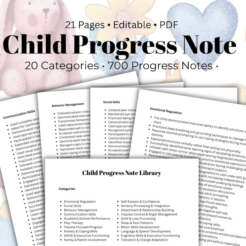 Kids Health Notes - Etsy
