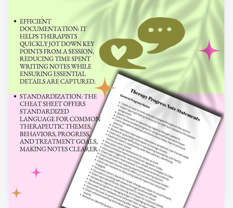 Therapy Cheat Sheets Bundle | Session Scripts, CBT Exercises (PDF) - Etsy