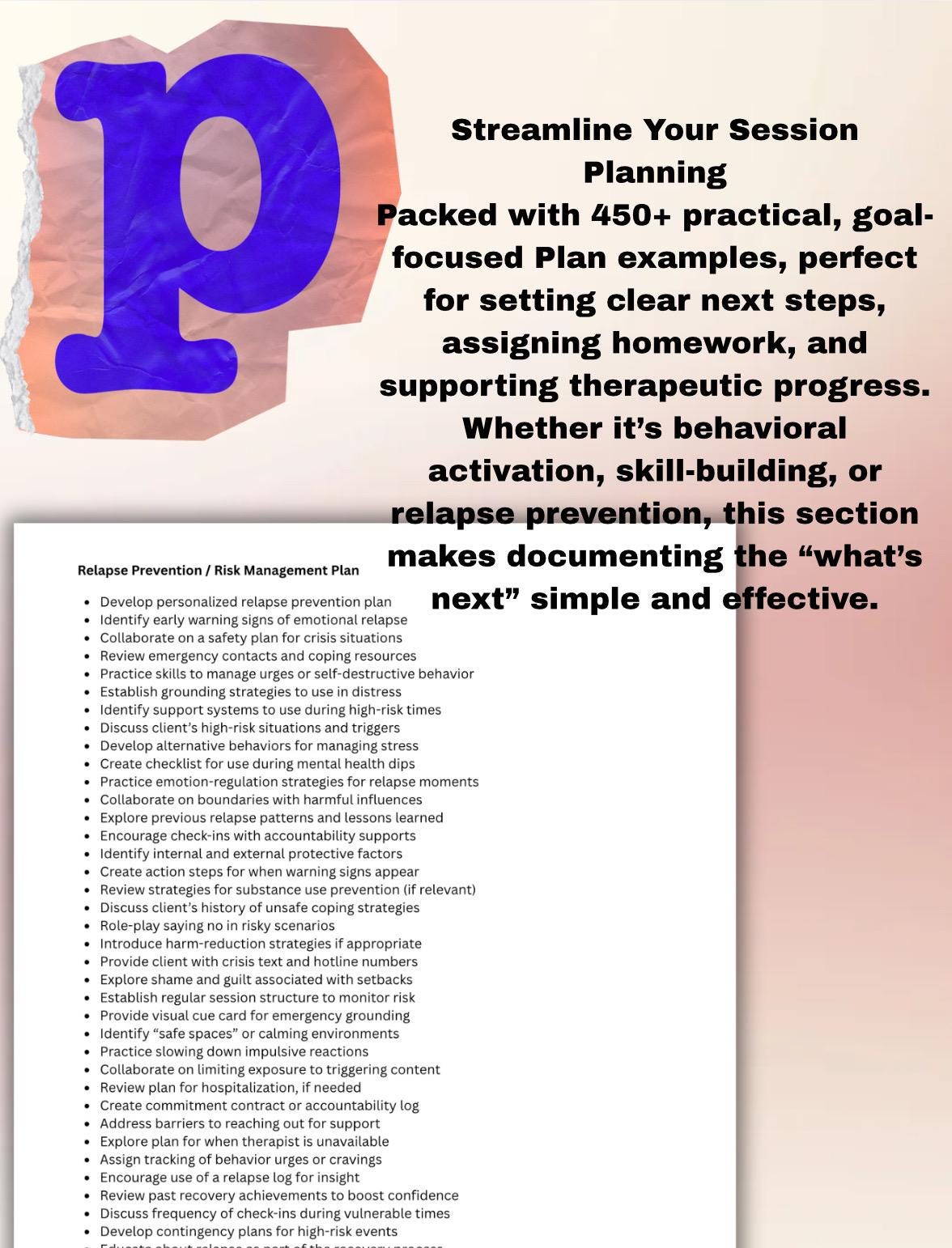 BIRP Progress Note Prompts: Mental Health Documentation for Therapists ...