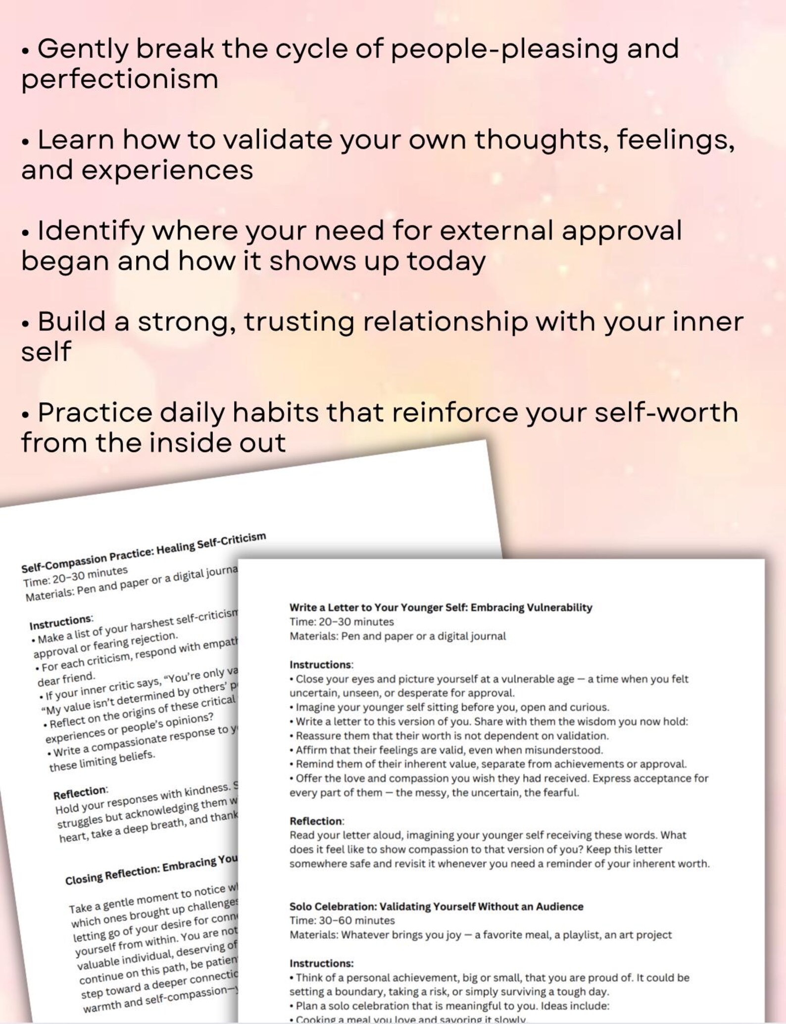 Authenticity Self-validation Workbook External Validation Mental Health ...