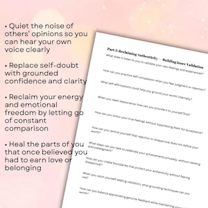 Authenticity Self-validation Workbook External Validation Mental Health ...