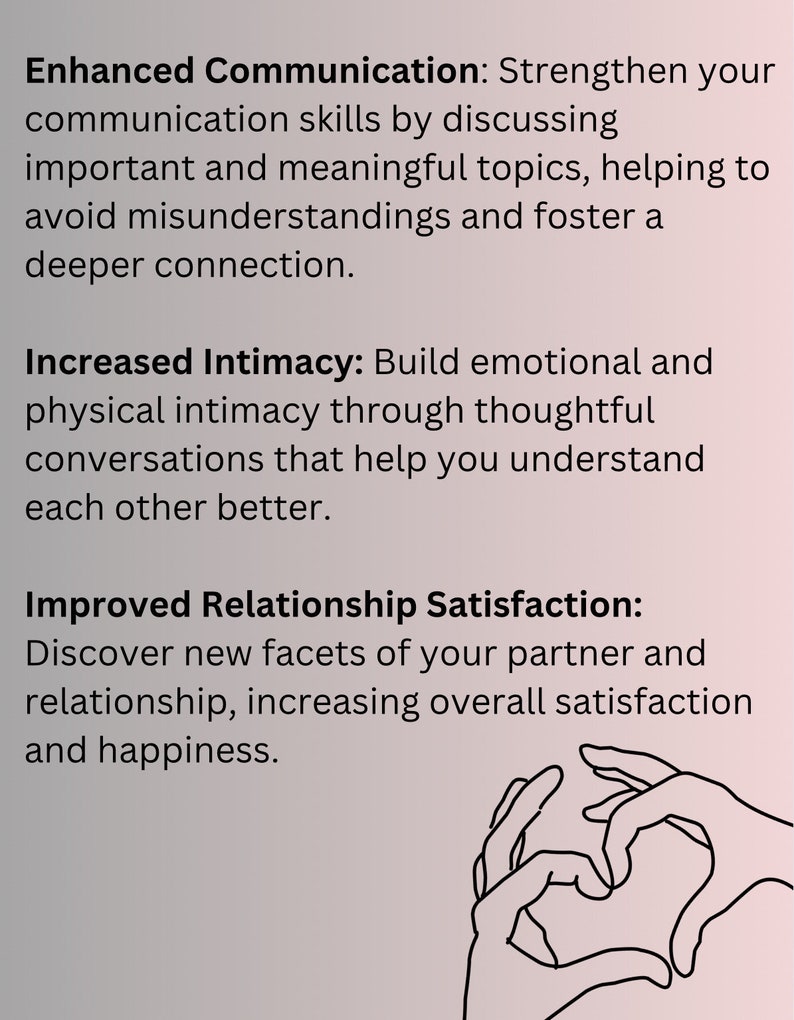 Positive Communication Questions Get to Know Your Partner Couples ...