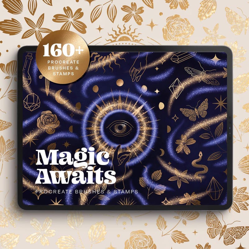 Magic Crystal Fantasy Art - Etsy