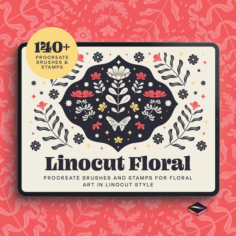 Linocut Art Geometric Patterns - Etsy UK