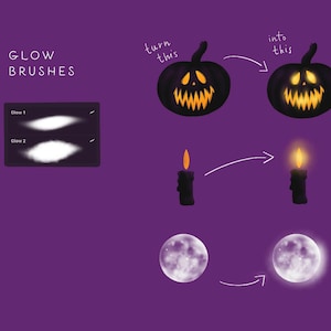 101 Halloween Procreate Brushes Create Spooky Compositions With Stamp ...