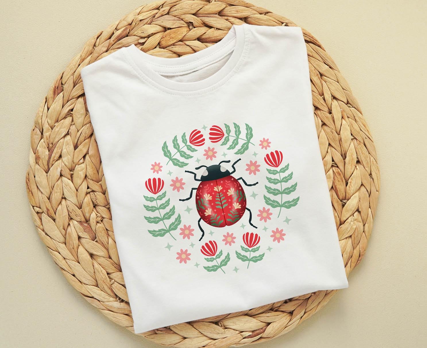 Ladybug Procreate Brush Set – Build Cute Insect Art With Patterns ...
